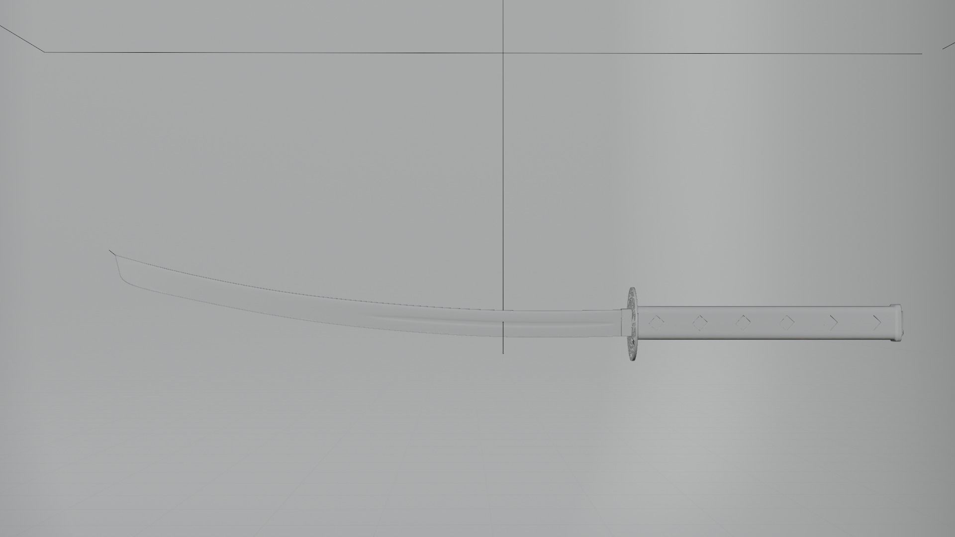 realastic Katana sword 3D model | CGTrader