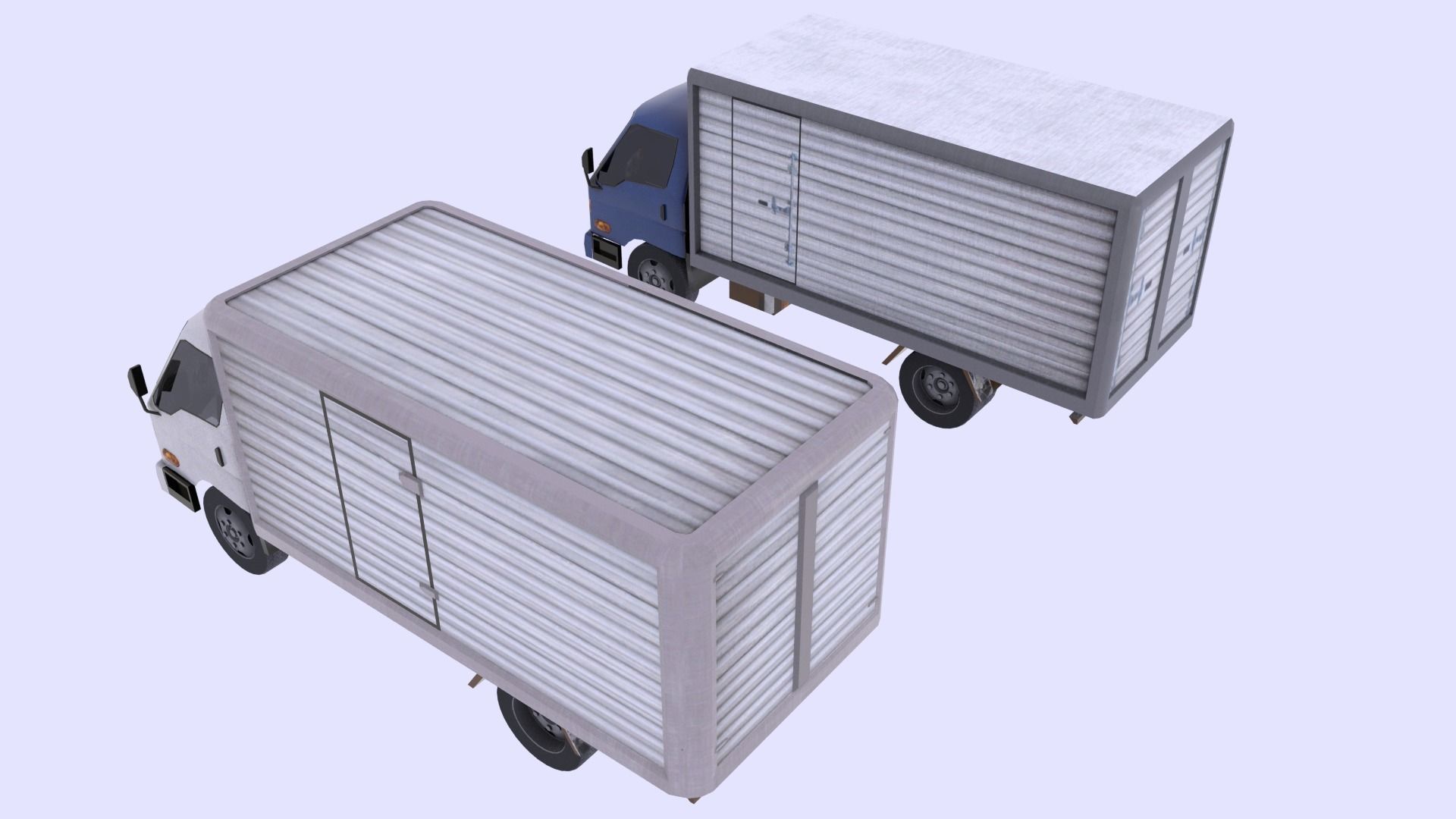 3D model Hyundai Mighty VR / AR / low-poly rigged | CGTrader