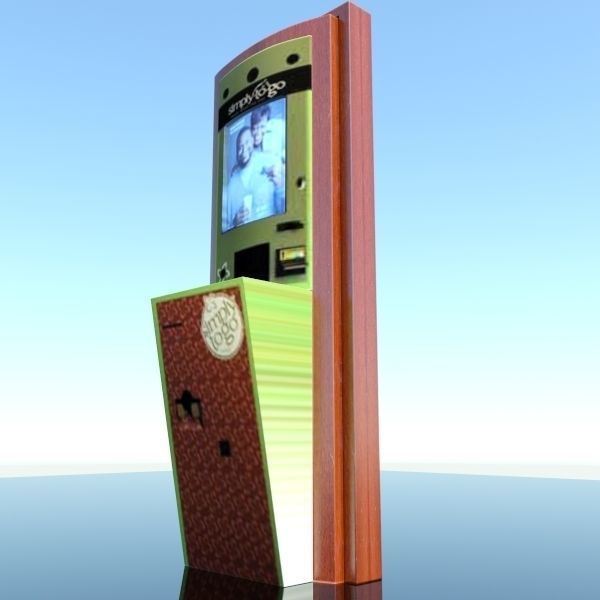 Ordering Kiosk 3D model | CGTrader