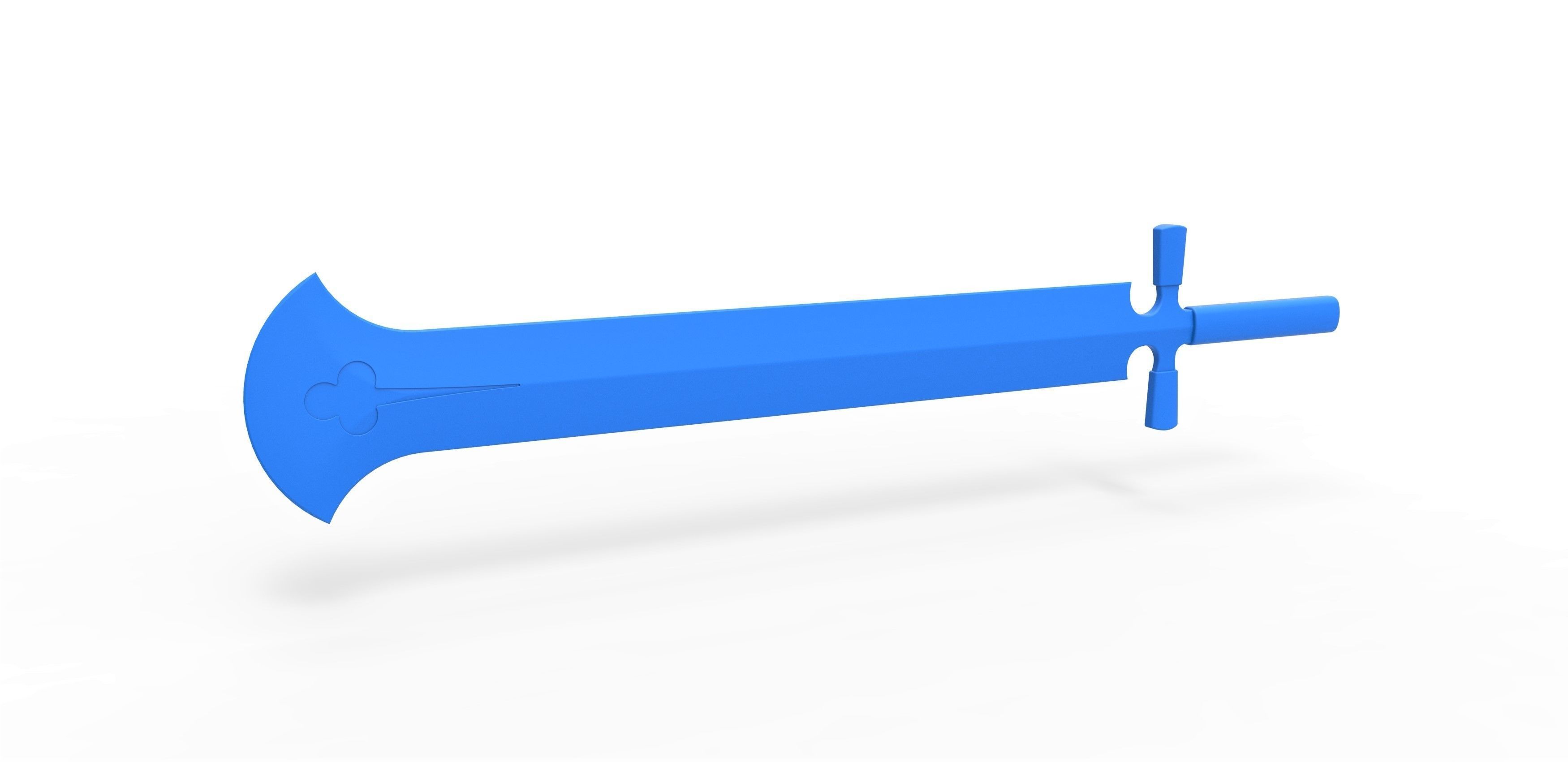 Demon Destroyer Sword from the manga Black Clover 3D model 3D printable ...