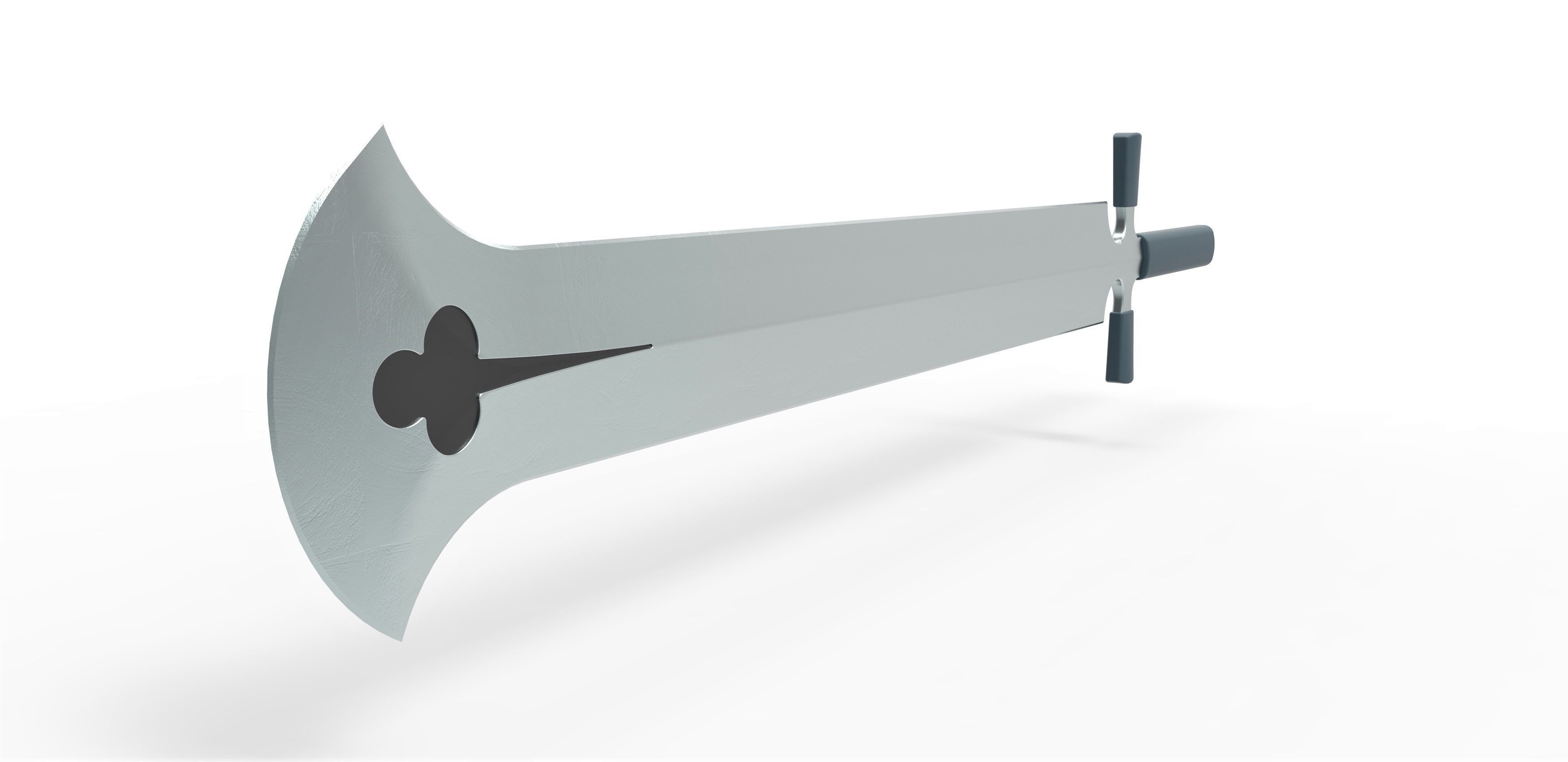 Demon Destroyer Sword from the manga Black Clover 3D model 3D printable ...