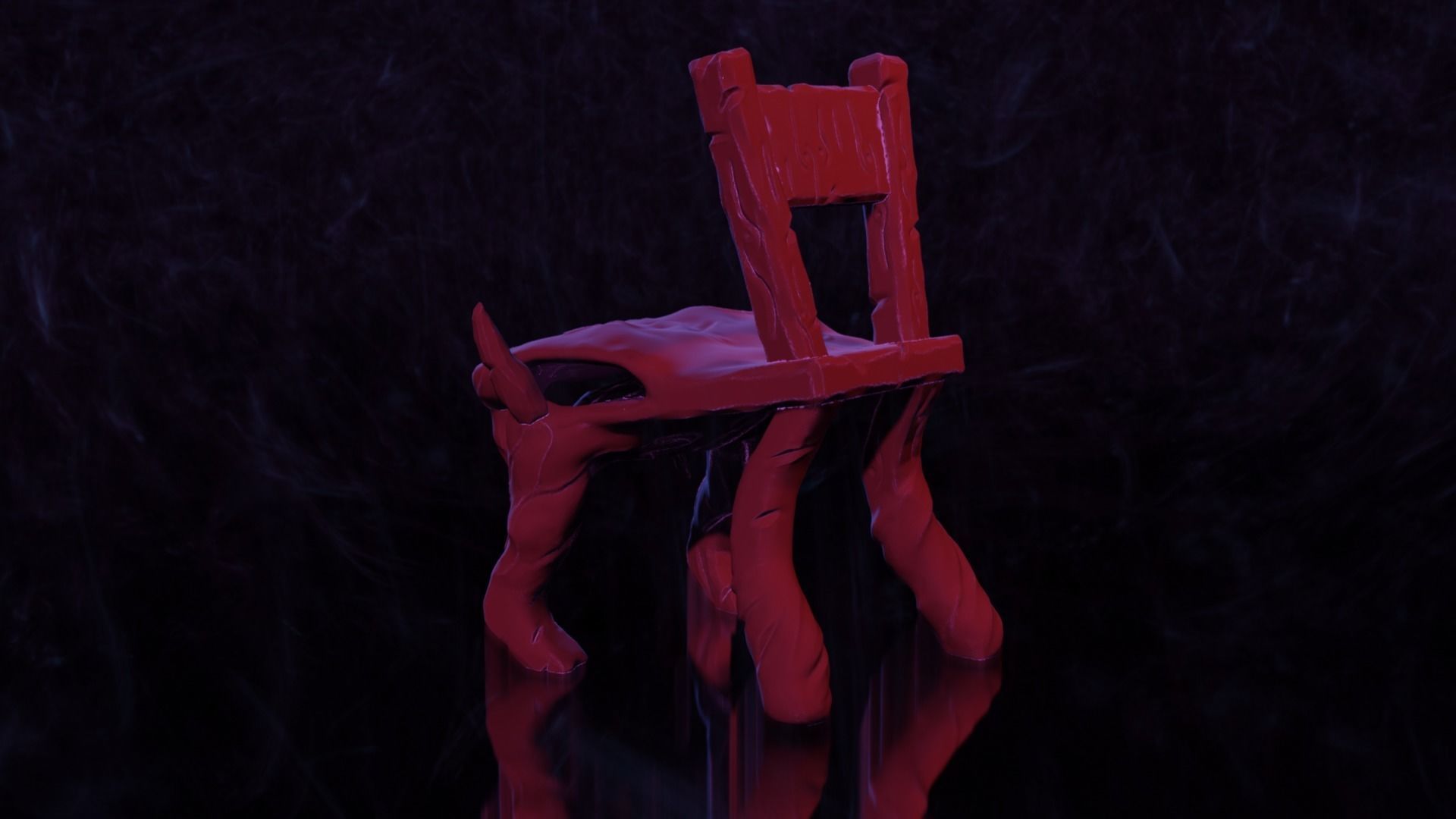 Mimic-chair 3D model 3D printable | CGTrader