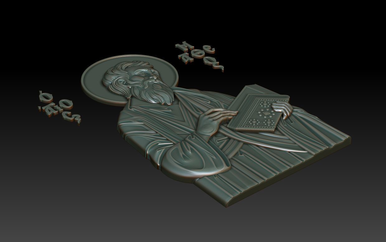 Matthew the Evangelist 3D model | CGTrader