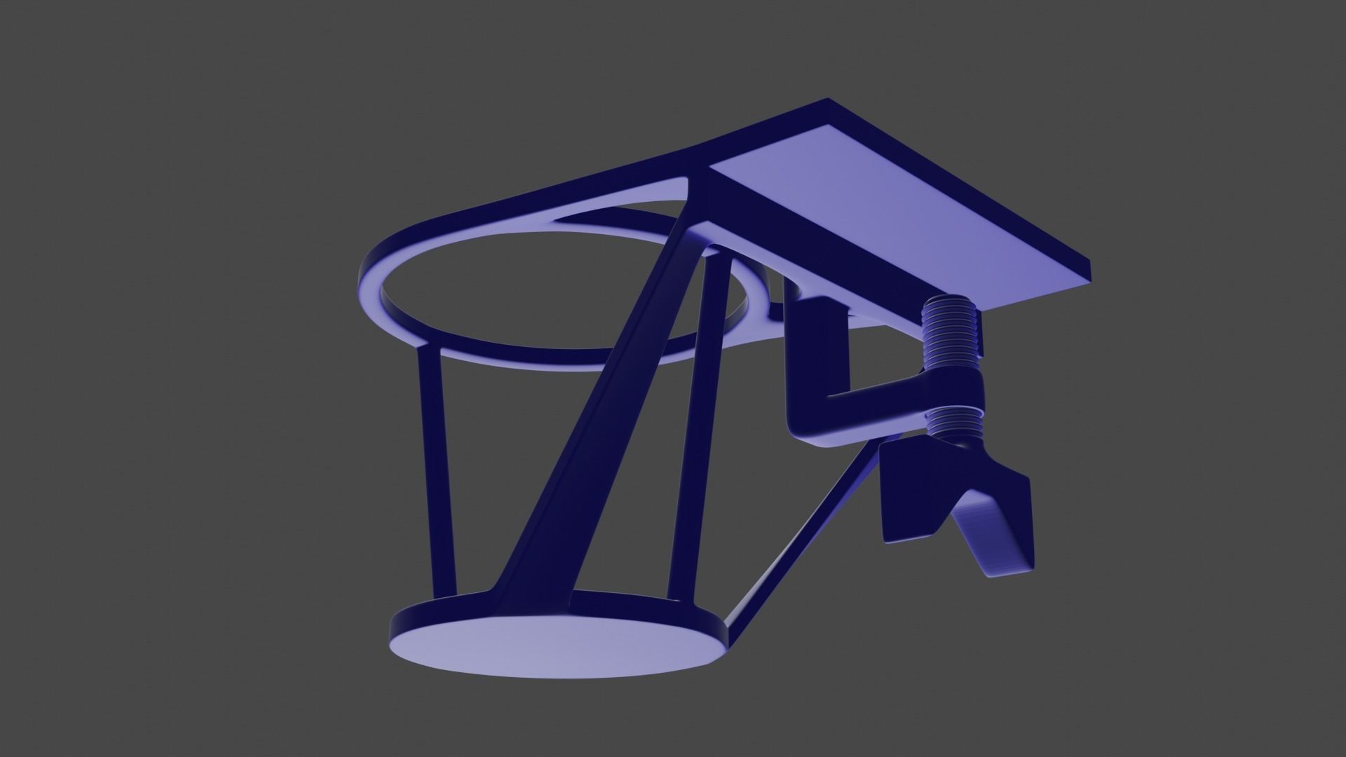Cup holder for table 3D model 3D printable | CGTrader