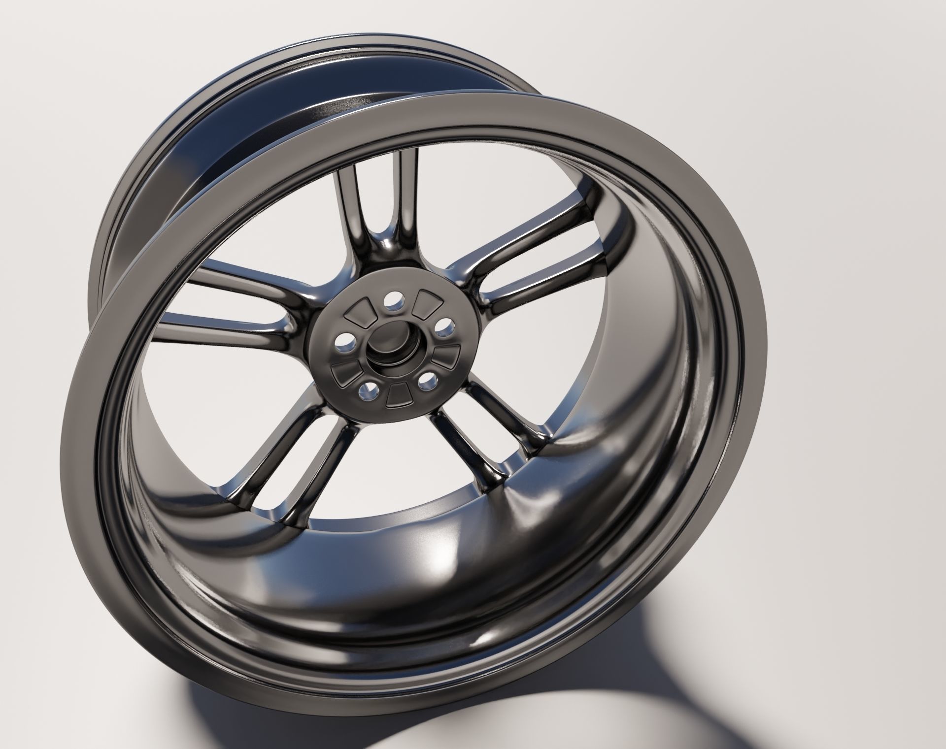 3D model rim wheel part8 3D model | CGTrader