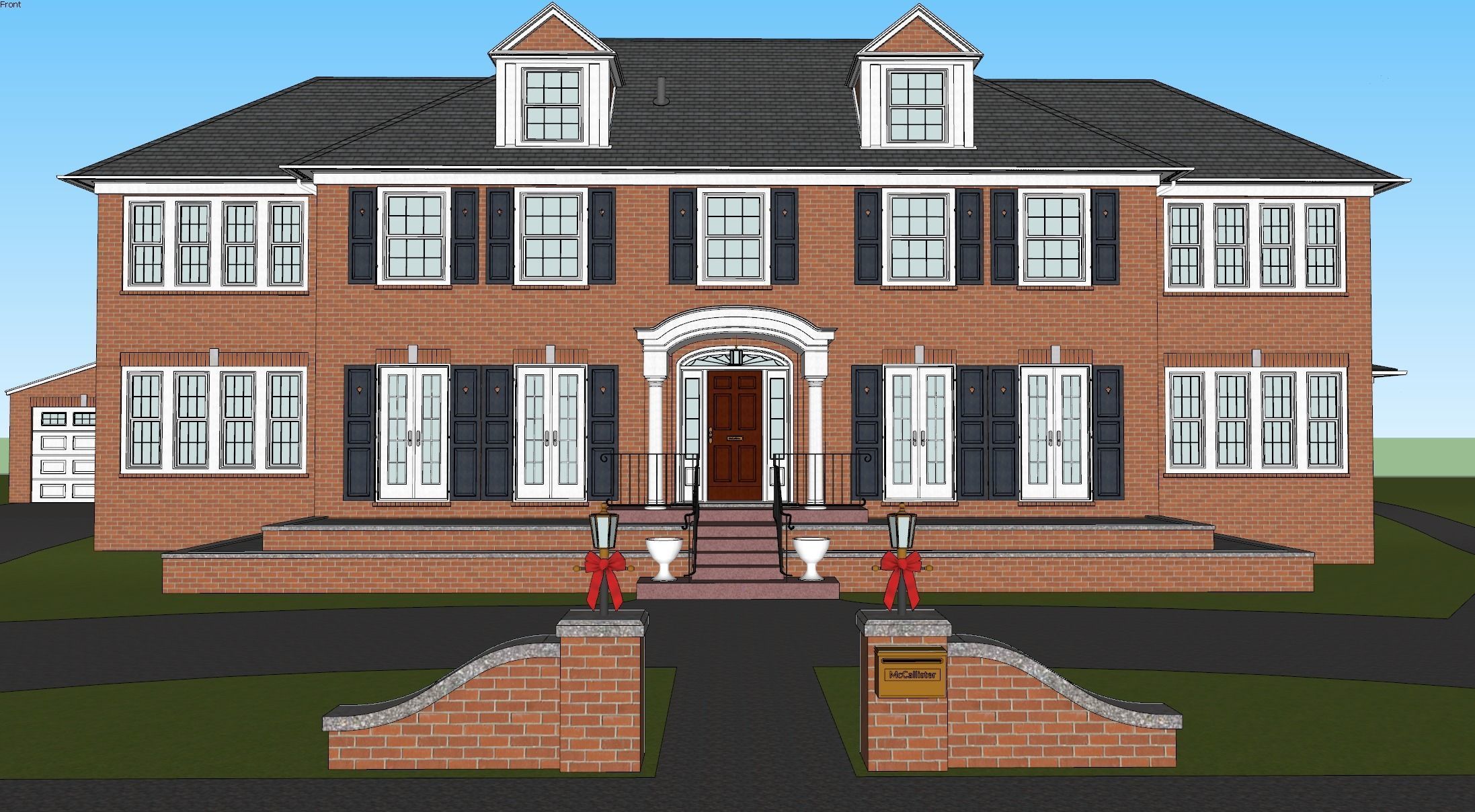 Home Alone House 3D model | CGTrader