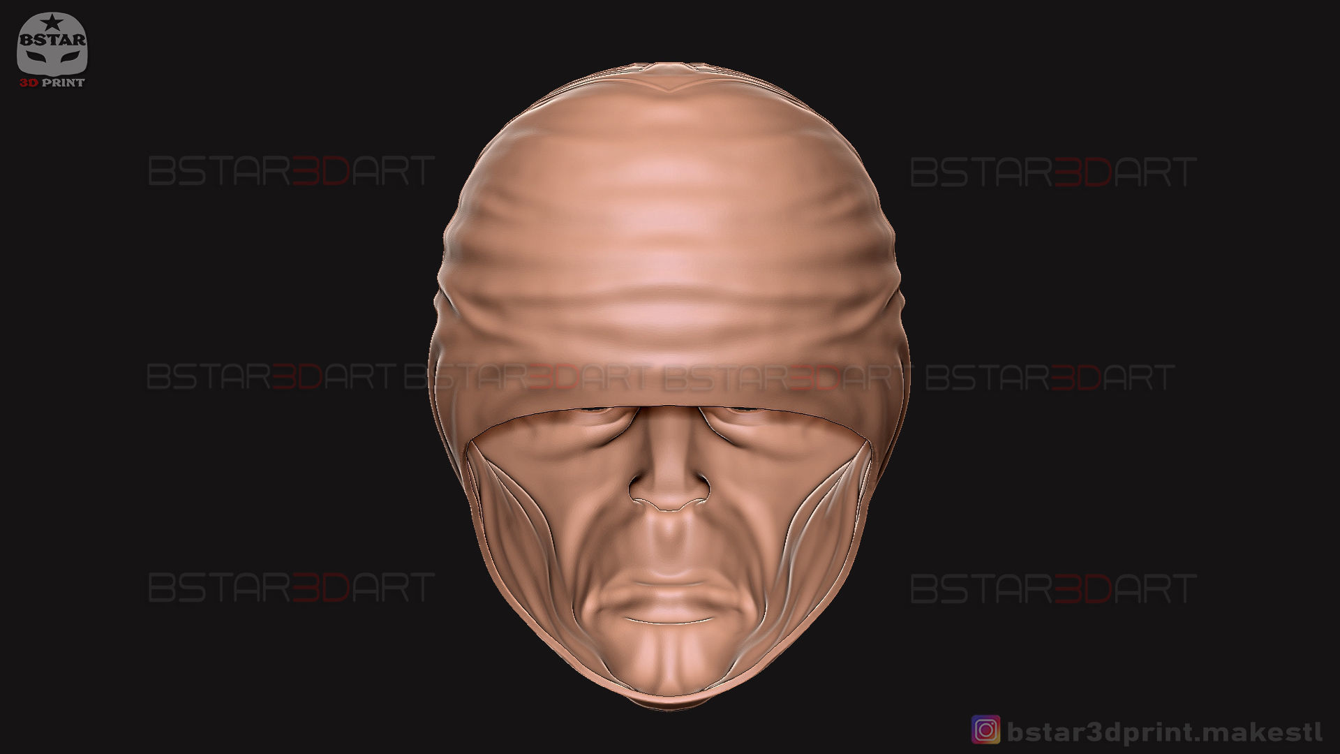 KRO Eternals Mask - Villain Deviants Helmet - Marvel comics 3D model 3D ...