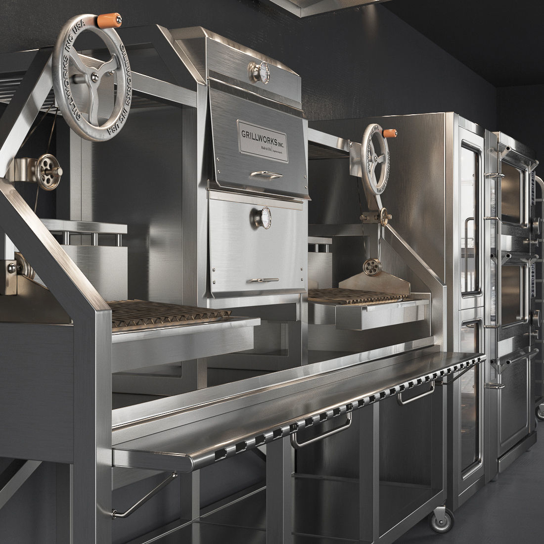 Commercial Kitchen Equipment 3D model | CGTrader