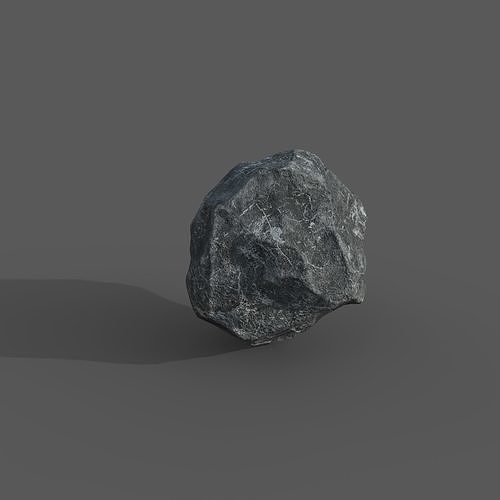 3D model Rock low-poly 2 units VR / AR / low-poly | CGTrader