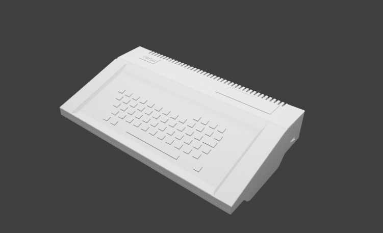 Old writer 1895 3D model 3D printable | CGTrader