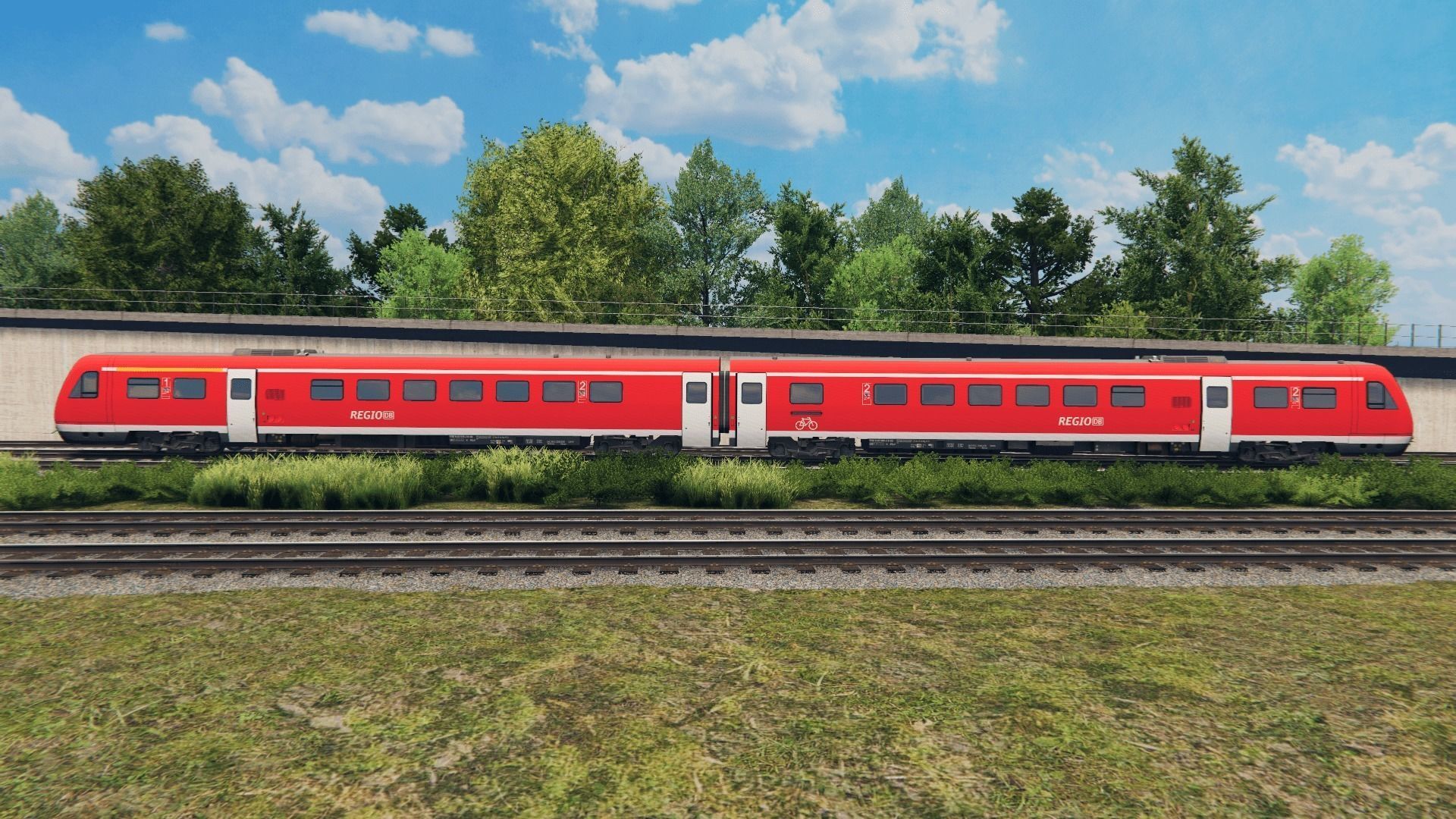 3D model Deutsche Bahn BR 612 VR / AR / low-poly | CGTrader