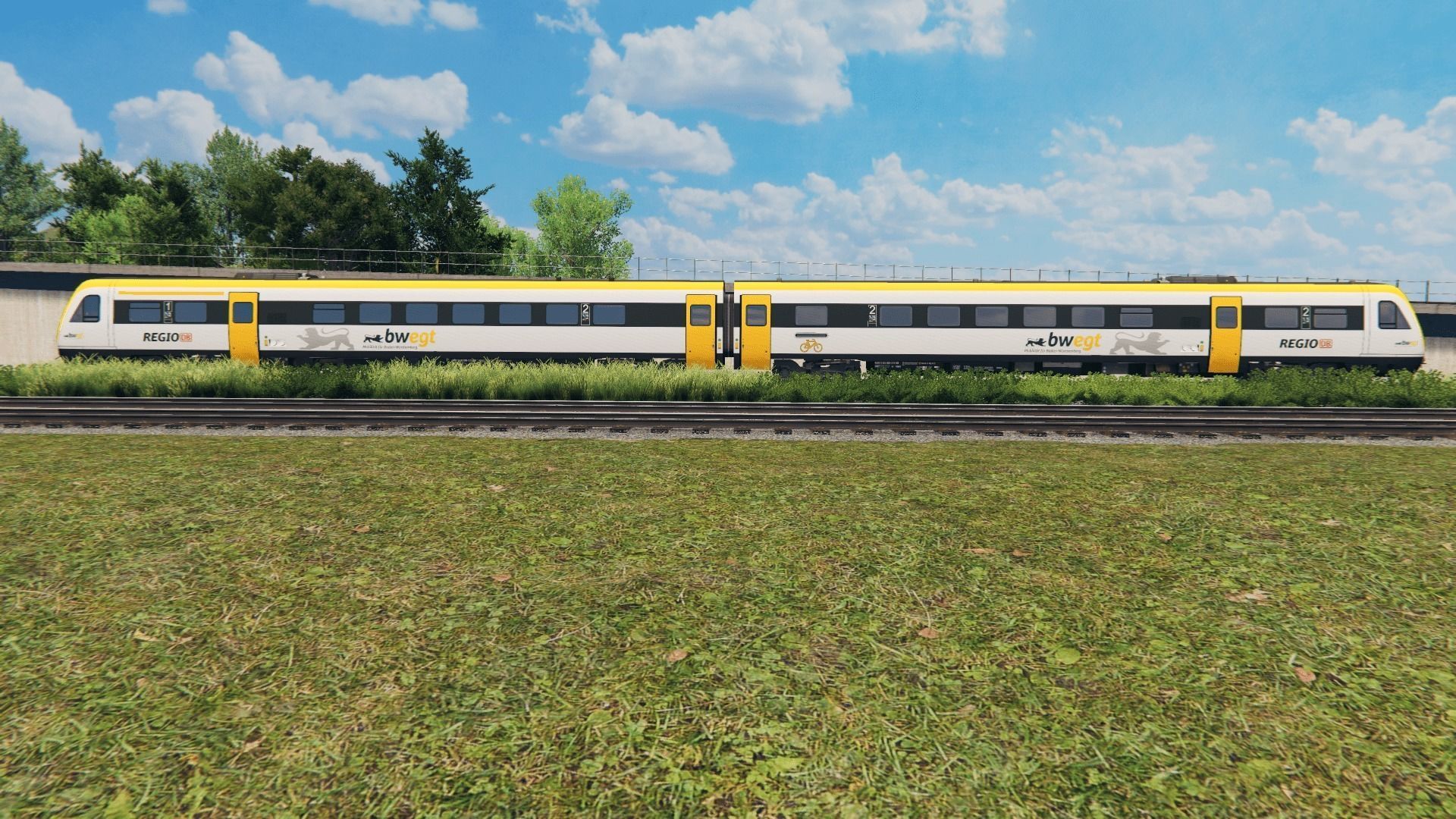 3D model Deutsche Bahn BR 612 Bwegt VR / AR / low-poly | CGTrader