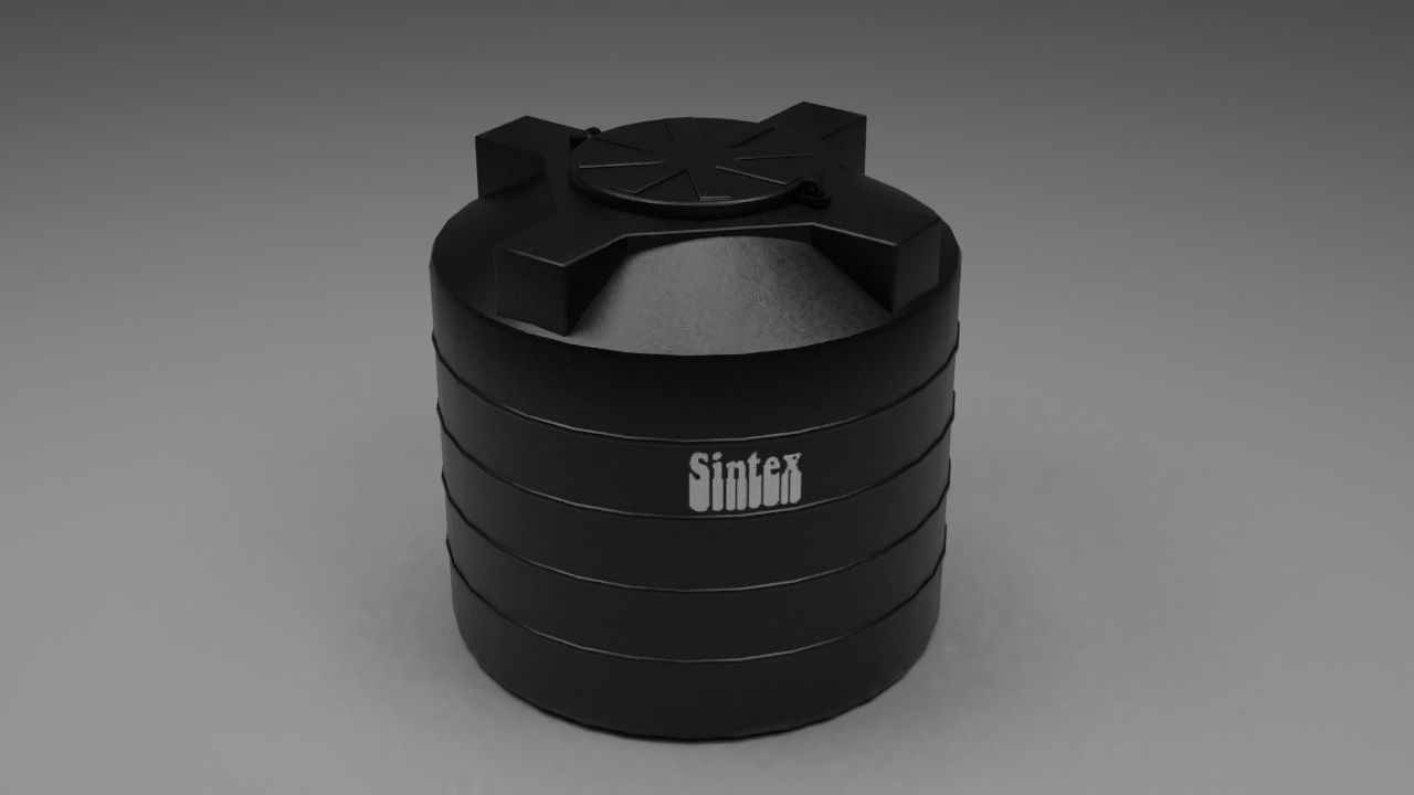 3D model Sintex - water tank VR / AR / low-poly | CGTrader