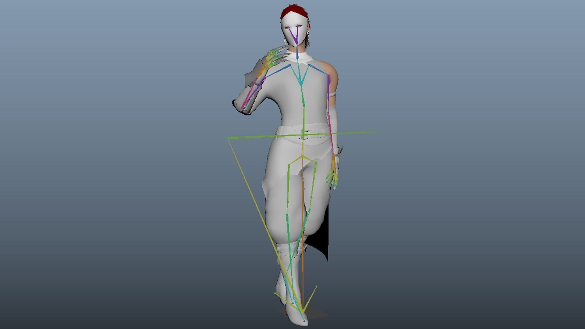 3D model Game ready Jester VR / AR / low-poly rigged animated | CGTrader