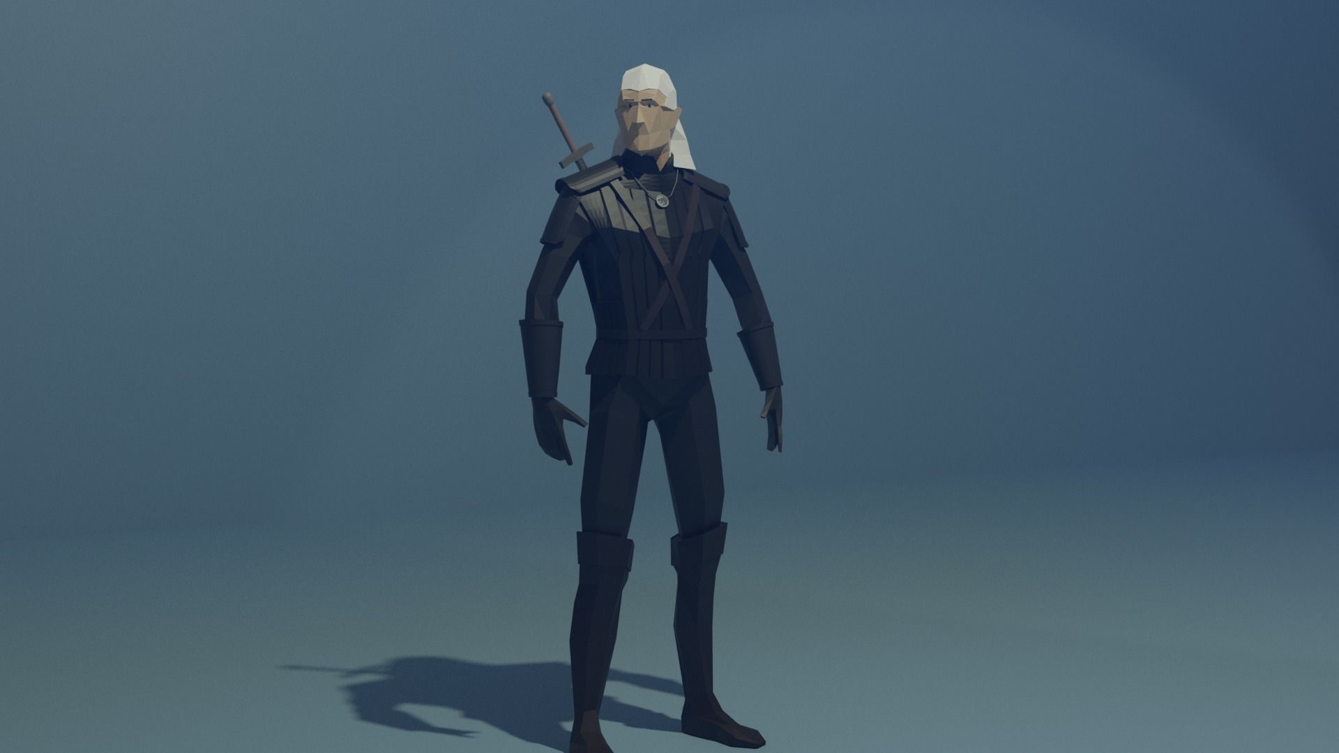 The witcher 3D model rigged | CGTrader
