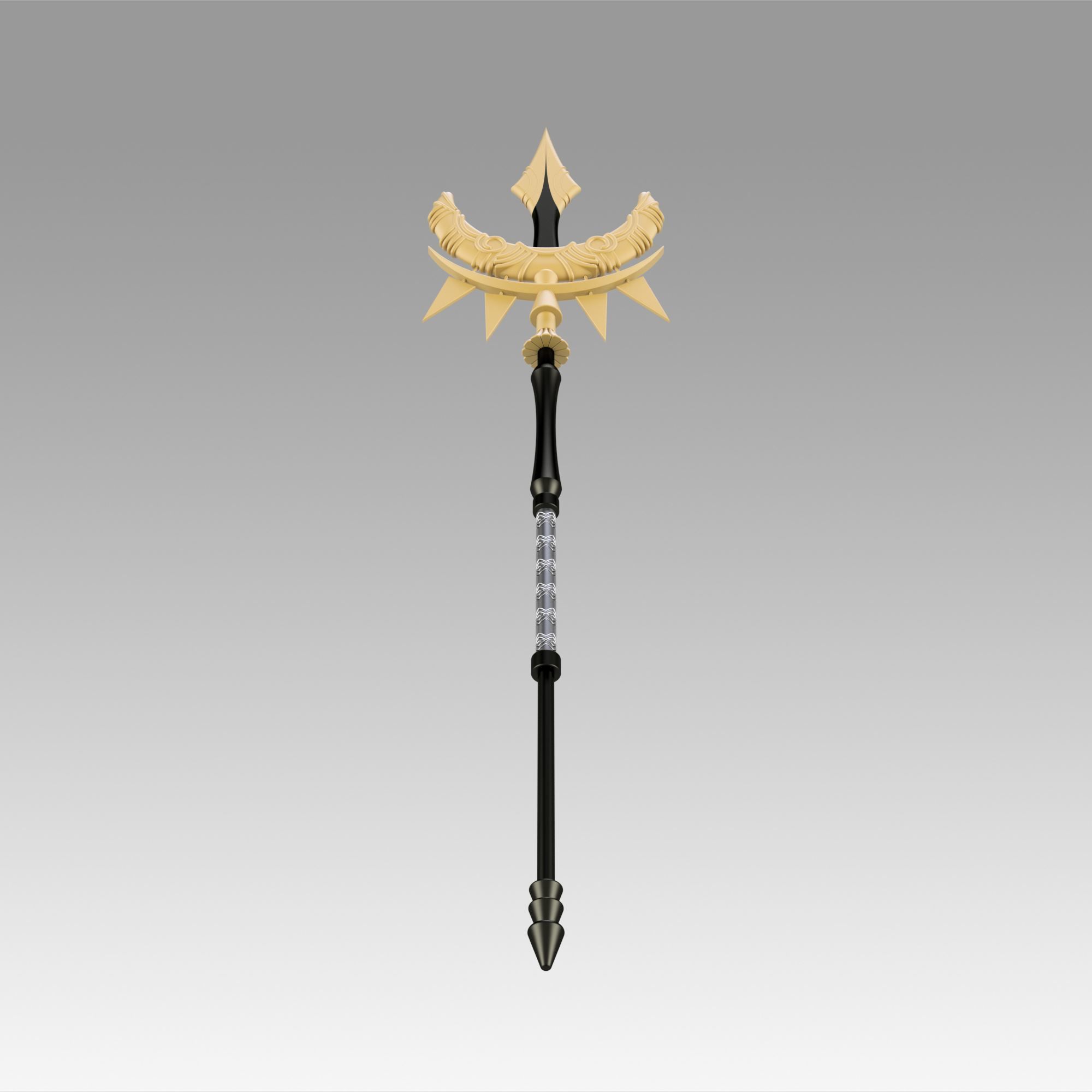 Final Fantasy Spectral Necromancer Cosplay Weapon Prop 3D model 3D ...