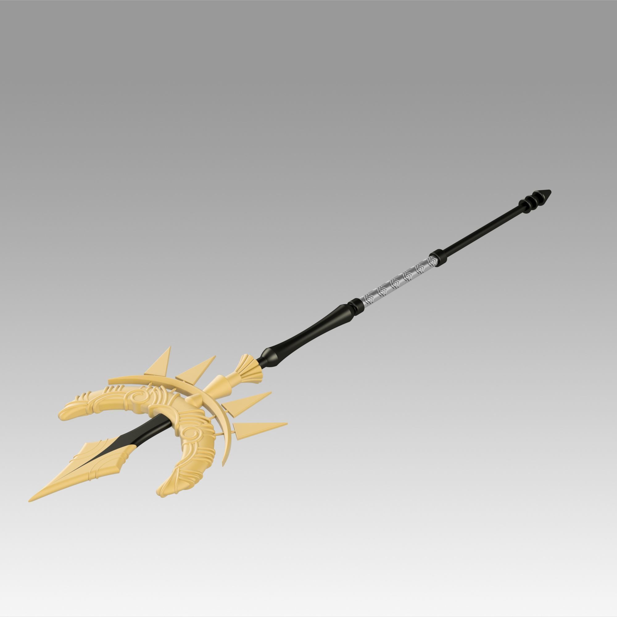 Final Fantasy Spectral Necromancer Cosplay Weapon Prop 3D model 3D ...