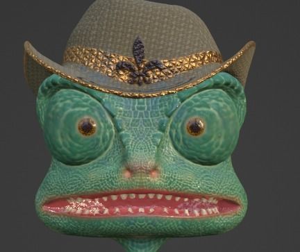 3D model 3D Model Of Rango VR / AR / low-poly | CGTrader