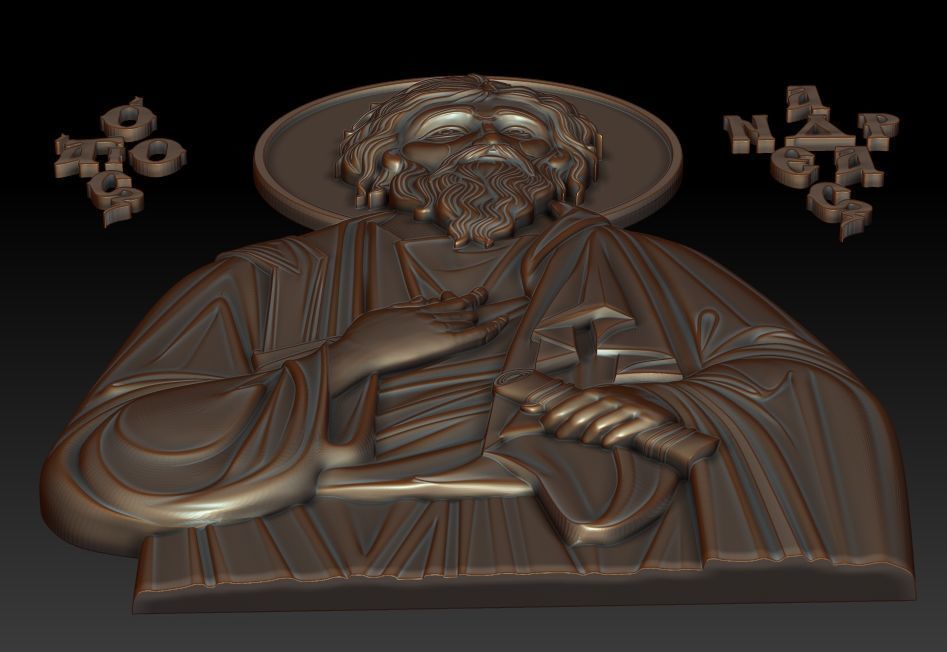 Andrew the Apostle 3D model | CGTrader