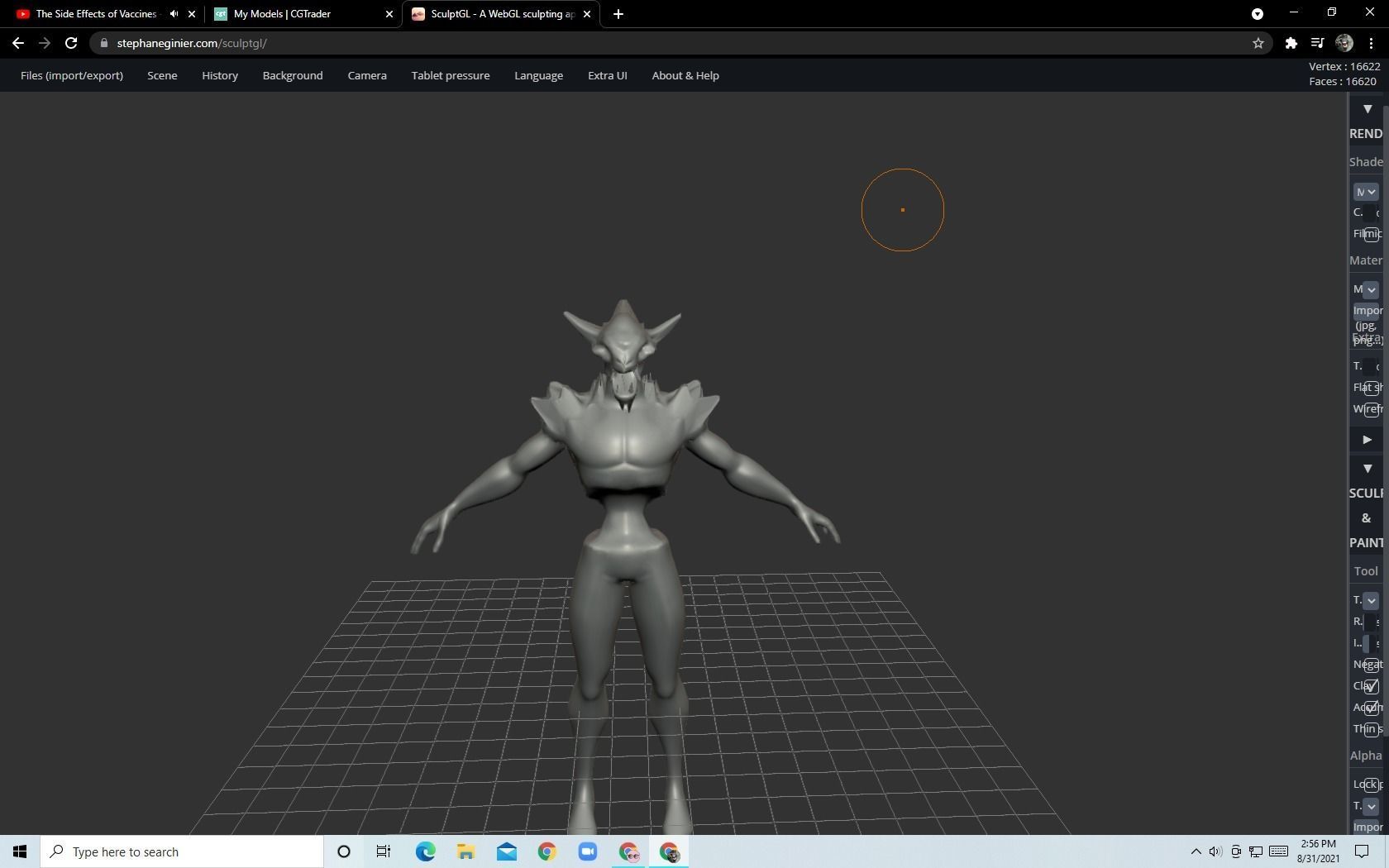 Alien base mesh free 3D model | CGTrader