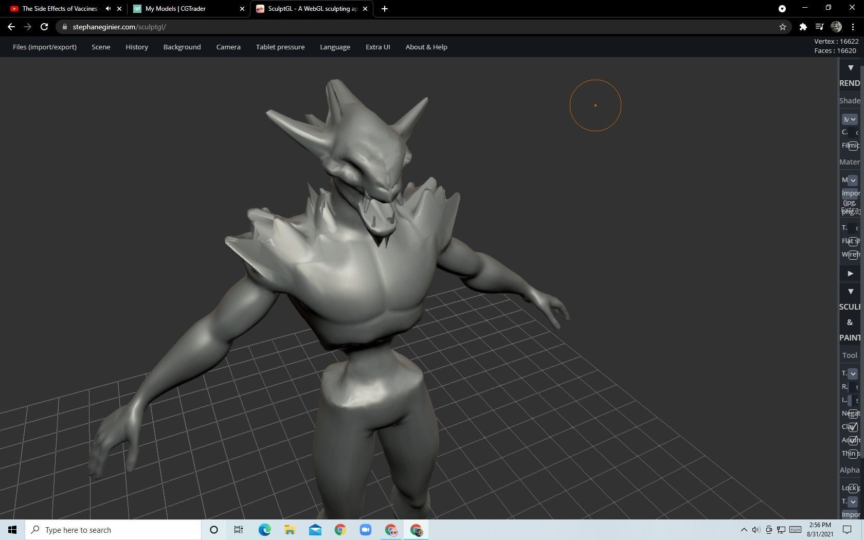 Alien base mesh free 3D model | CGTrader