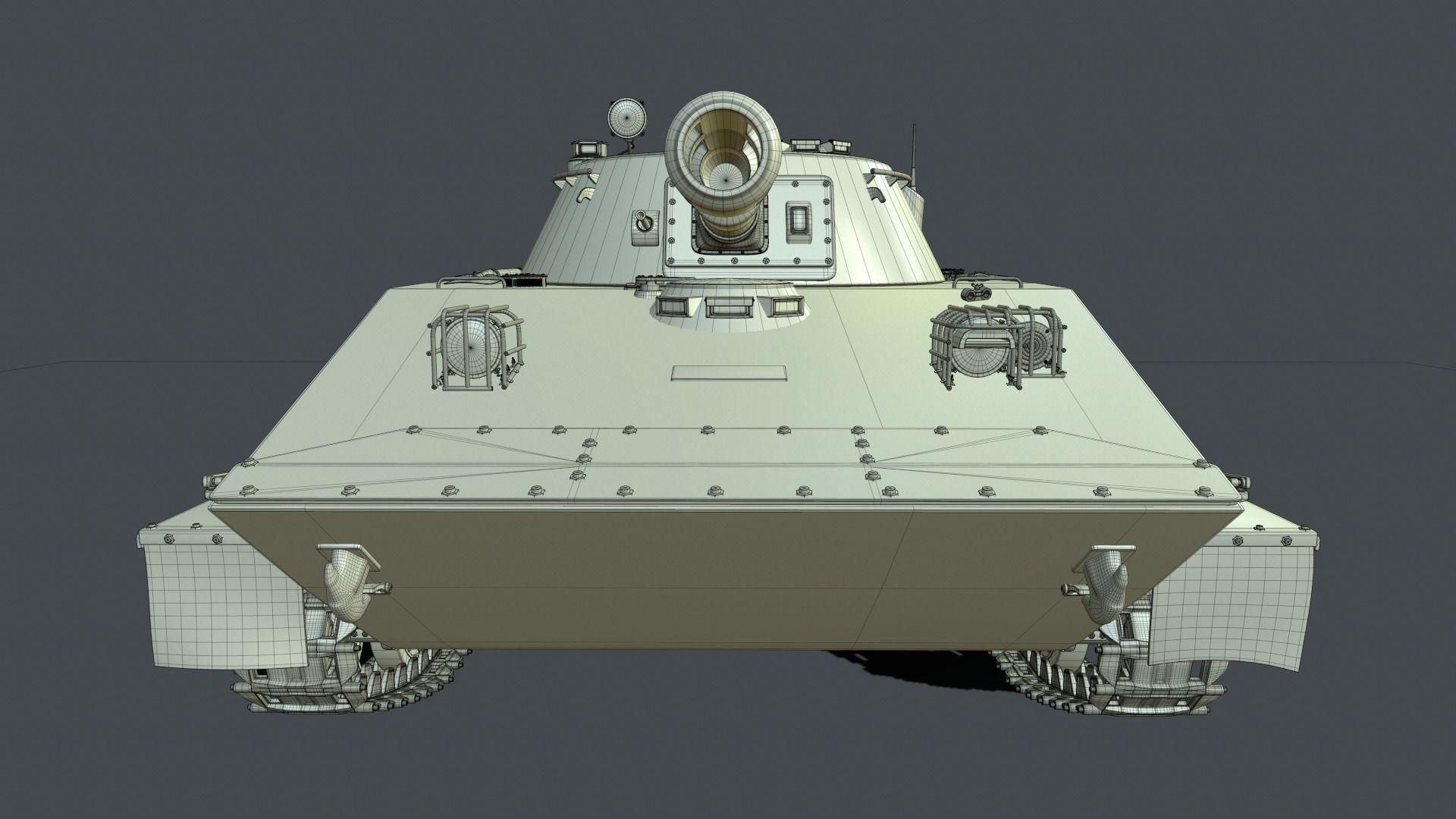 Soviet Tank PT-76 3D model | CGTrader