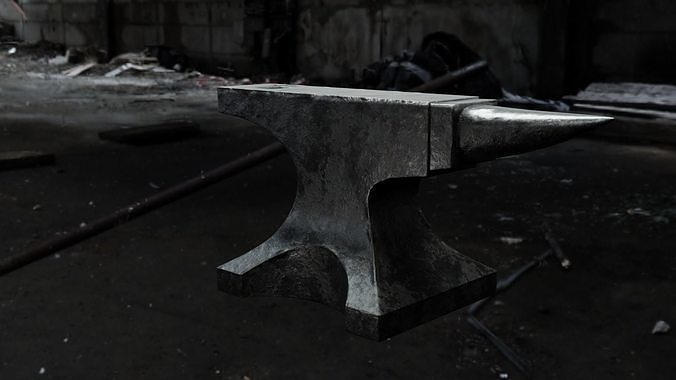 Anvil in warehouse free 3D model | CGTrader