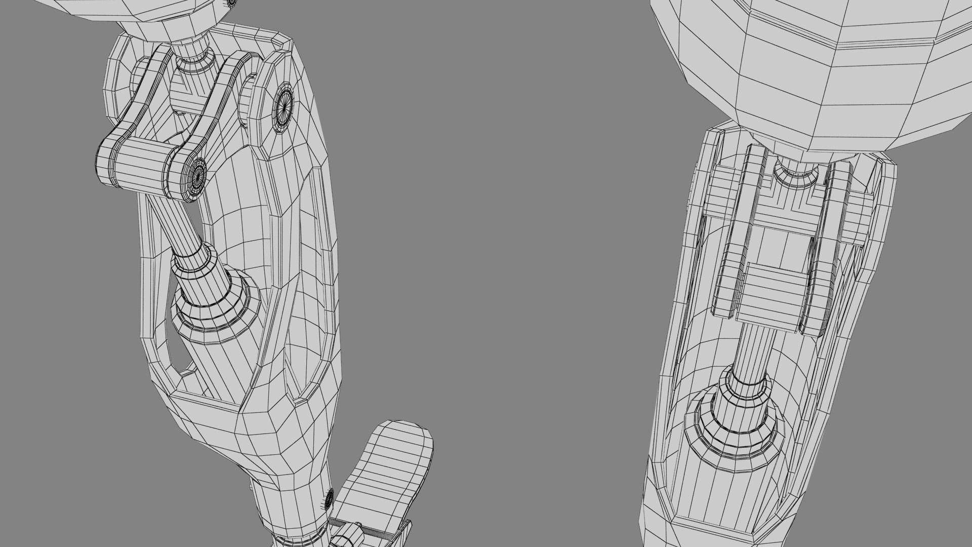 Mechanical Prosthetic Leg 3D model | CGTrader