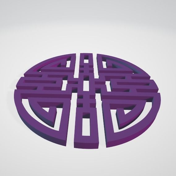 SIMBOLO FU 3D model 3D printable | CGTrader