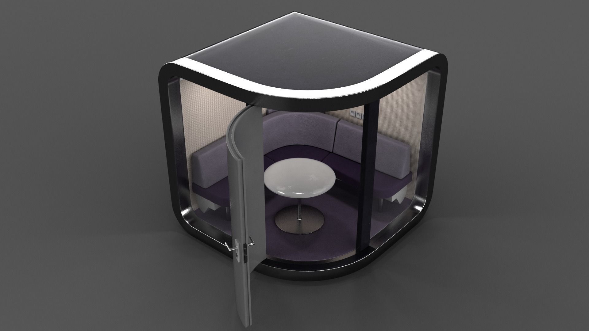3D model Office POD VR / AR / low-poly | CGTrader