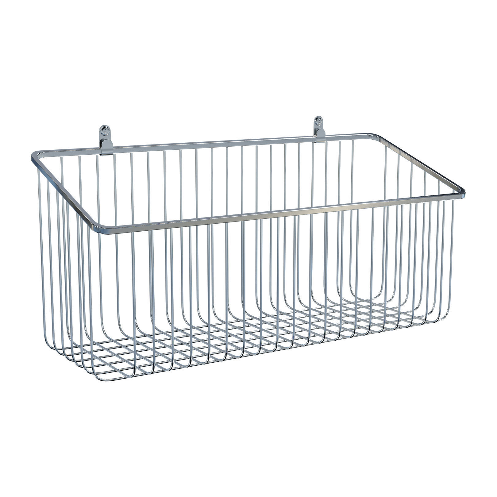 Metal Wire Wall Mount Basket free 3D model | CGTrader