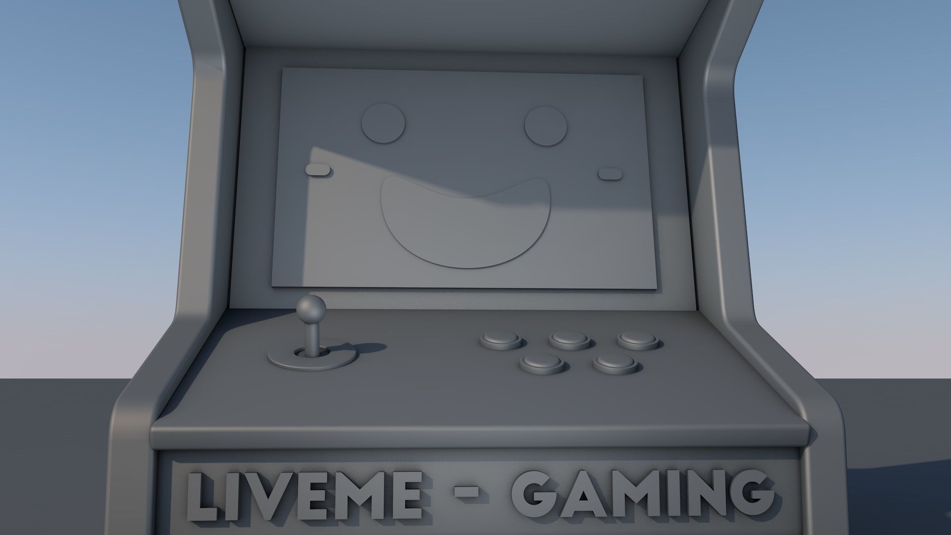 Cartoon gaming console 3D model | CGTrader
