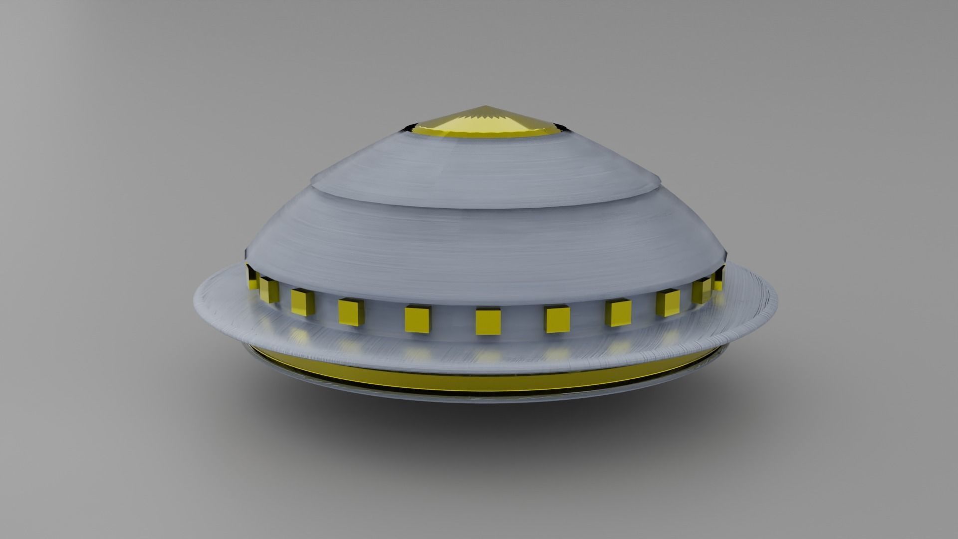 3D model yellow ship VR / AR / low-poly | CGTrader