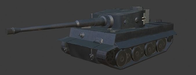 3D model Tiger 1 - Panzerkampfwagen VI VR / AR / low-poly | CGTrader