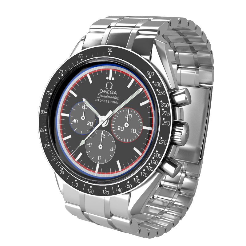 Omega Speedmaster 3D model | CGTrader