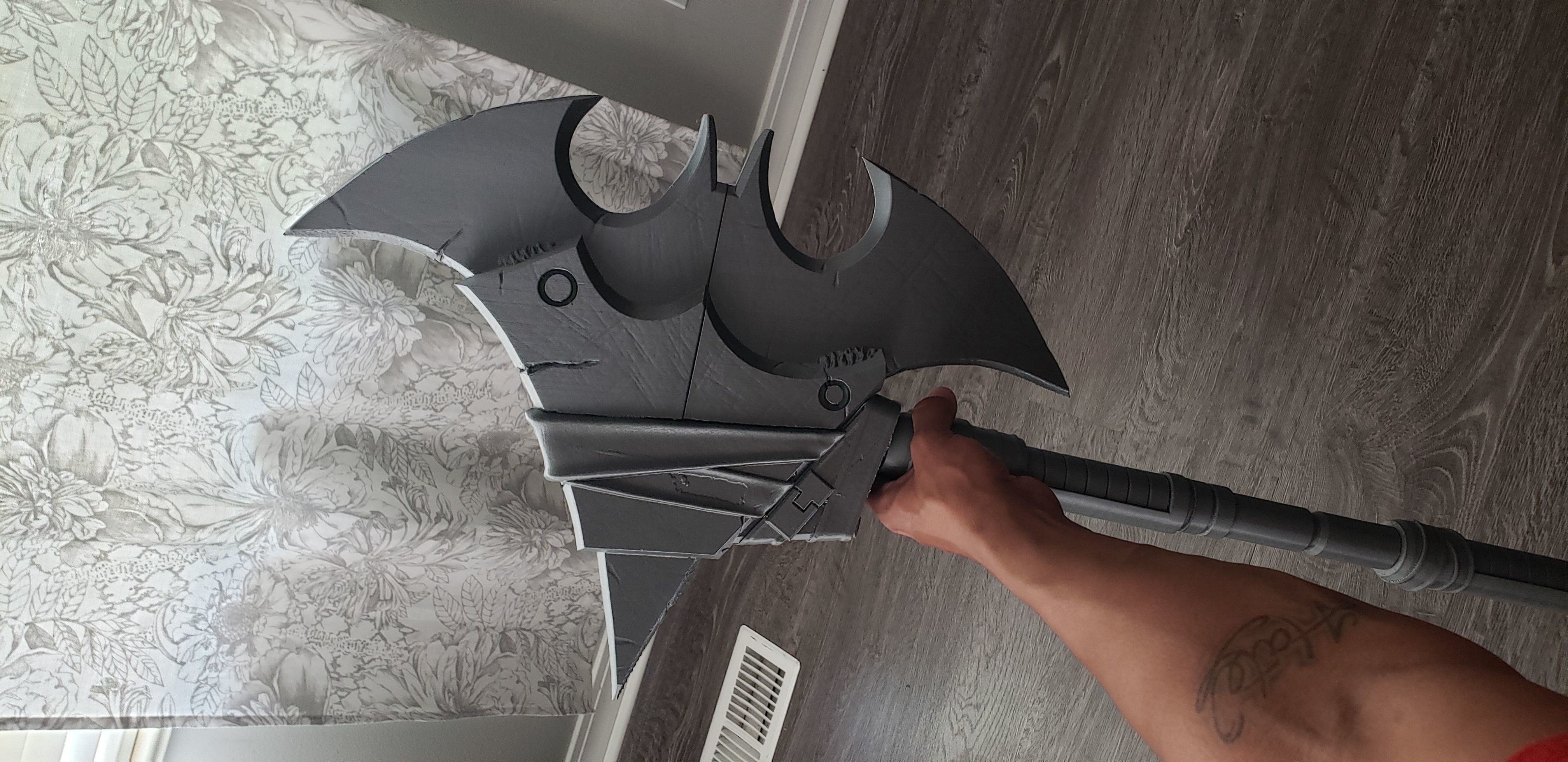 BATMAN ZERO Fortnite Batarang Pickaxe STL 3D model 3D printable | CGTrader