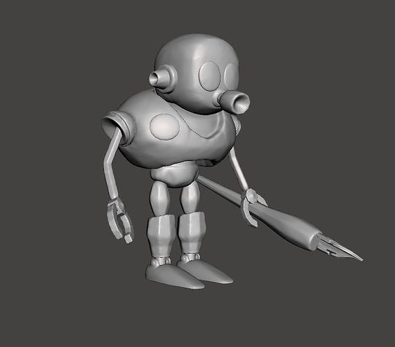Tori Bot 3D Model 3D model 3D printable | CGTrader
