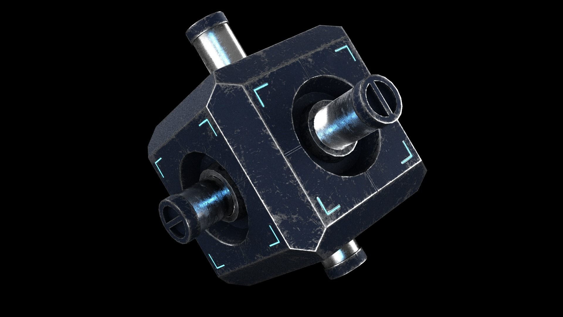 3D model Energy Box VR / AR / low-poly | CGTrader