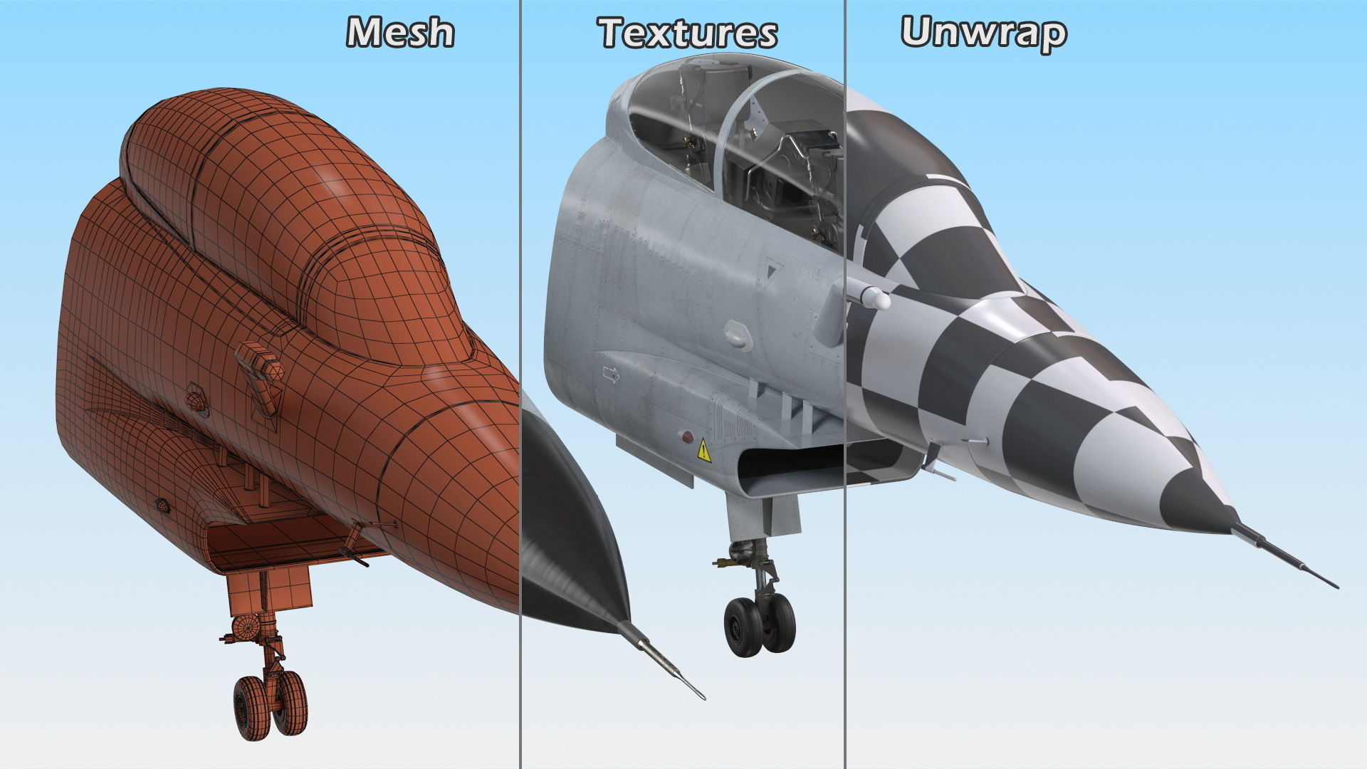 Chengdu J10 S Tandem Seated Cockpit 3D model | CGTrader