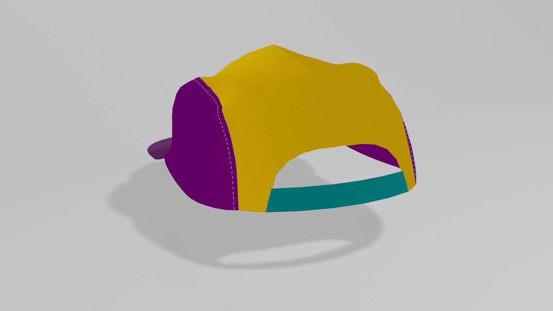 FIVE PANEL HAT - FIVE PANEL CAP 3D model | CGTrader