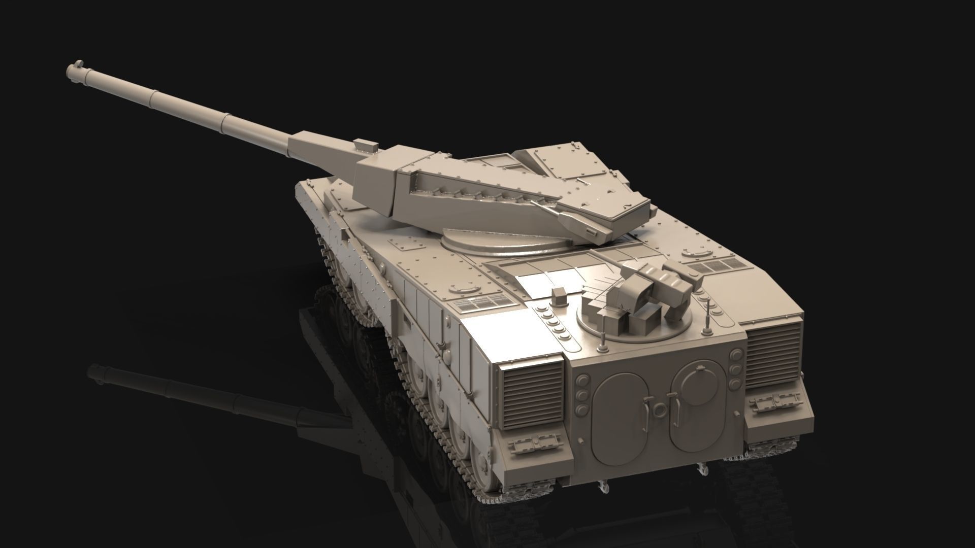 Object 490 1 35 SCALE 3D print model 3D model 3D printable | CGTrader