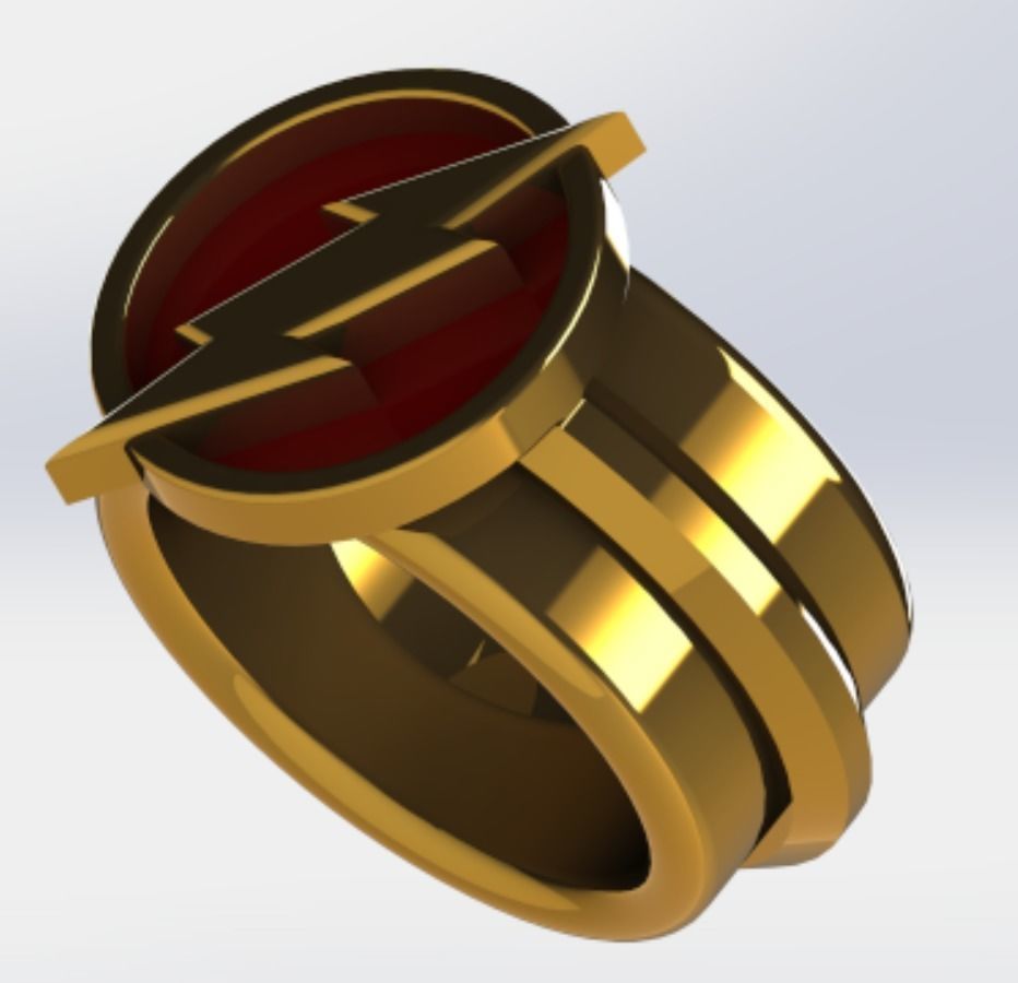 Flash ring 3D model 3D printable | CGTrader