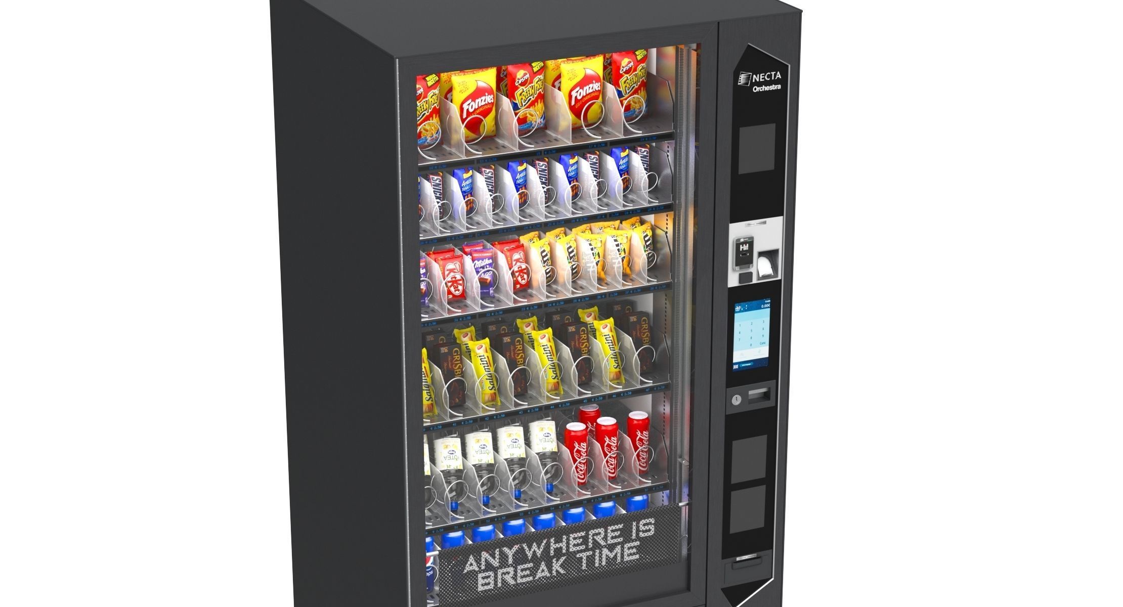 Necta Orchestra Touch Vending Machine 3D model | CGTrader