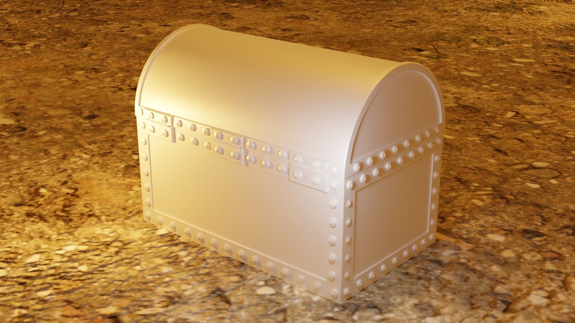 Treasure Chest - Dungeon Collection 3D model | CGTrader