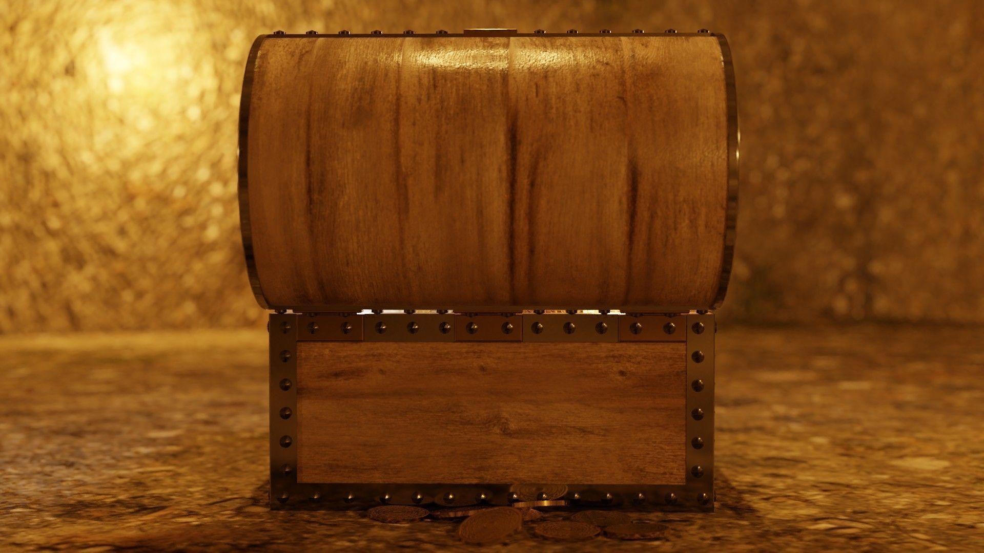 Treasure Chest - Dungeon Collection 3D model | CGTrader