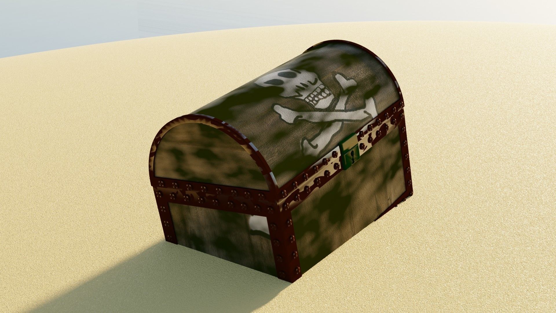 Treasure Chest - Dungeon Collection 3D model | CGTrader