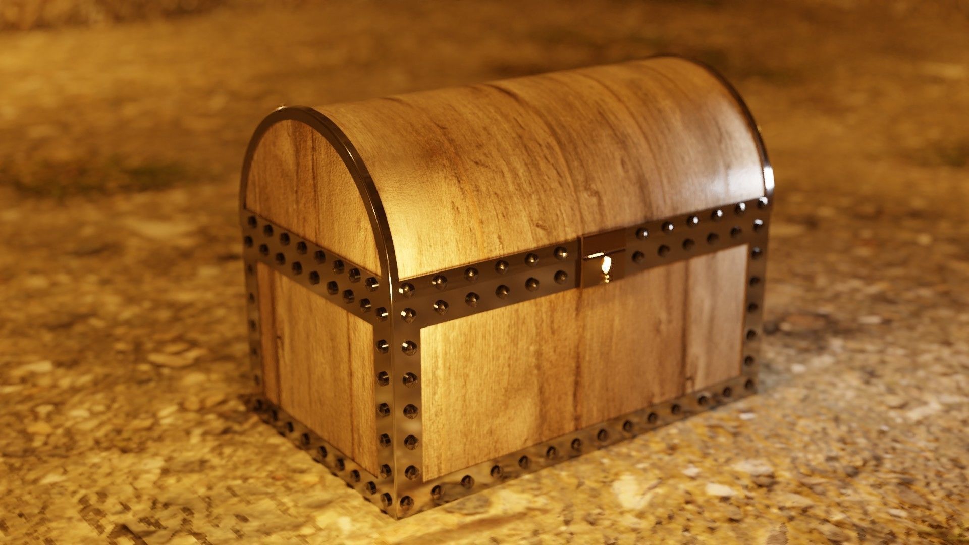 Treasure Chest - Dungeon Collection 3D model | CGTrader