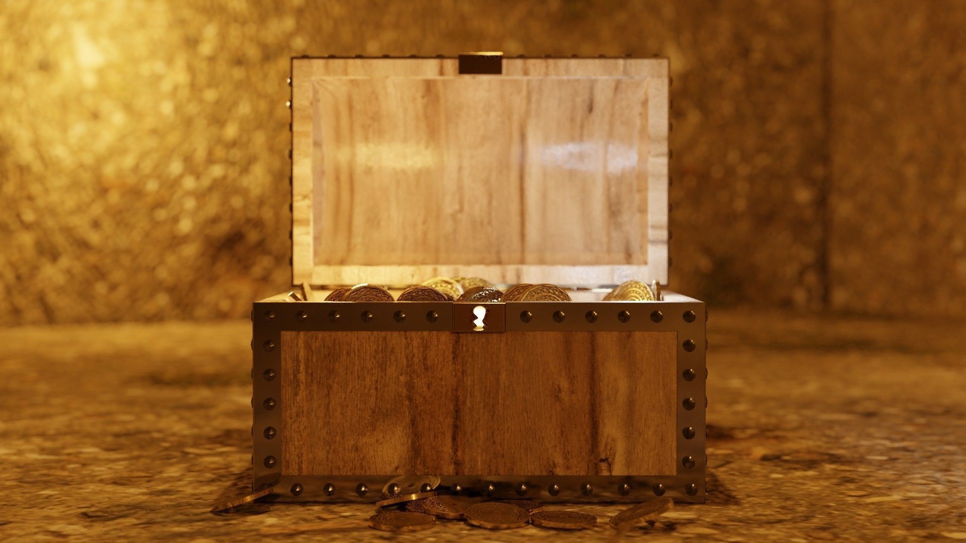 Treasure Chest - Dungeon Collection 3D model | CGTrader