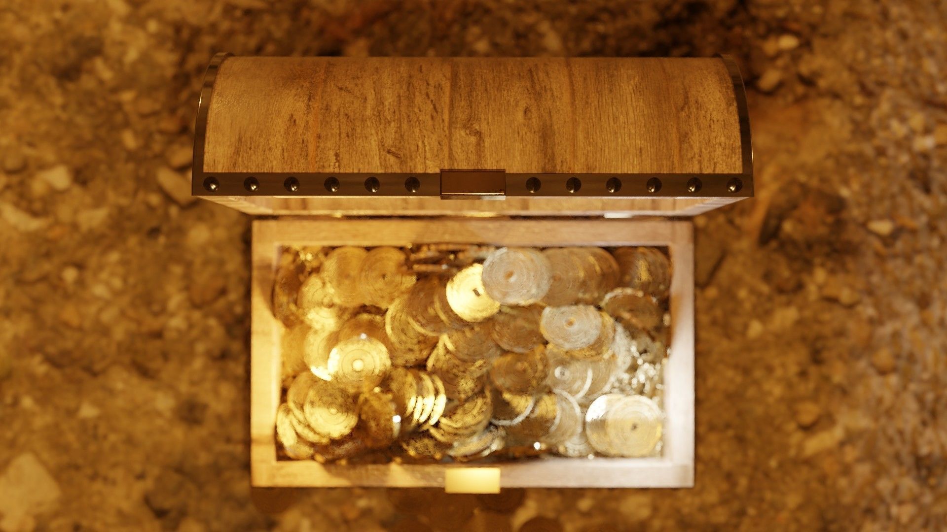 Treasure Chest - Dungeon Collection 3D model | CGTrader