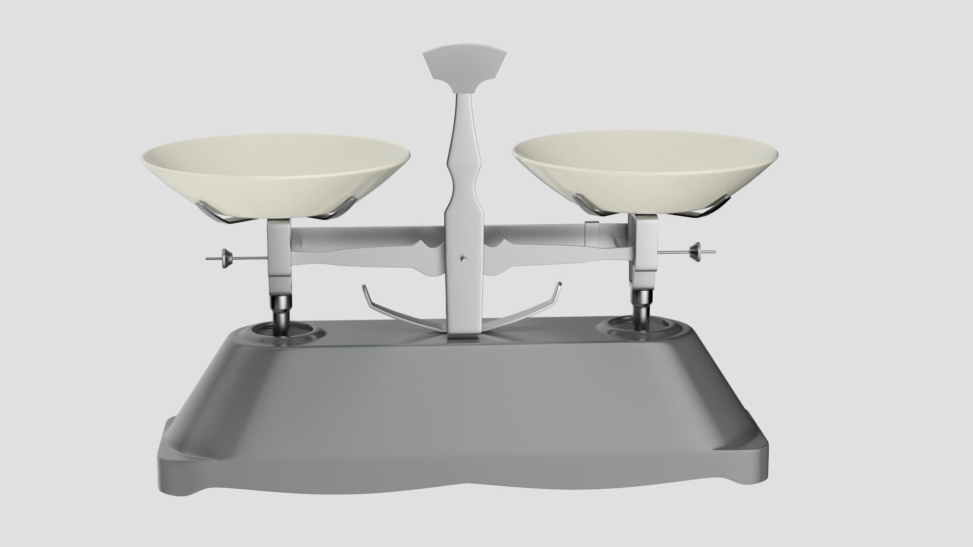 Lab Mechanical Balance Scale 3D model | CGTrader
